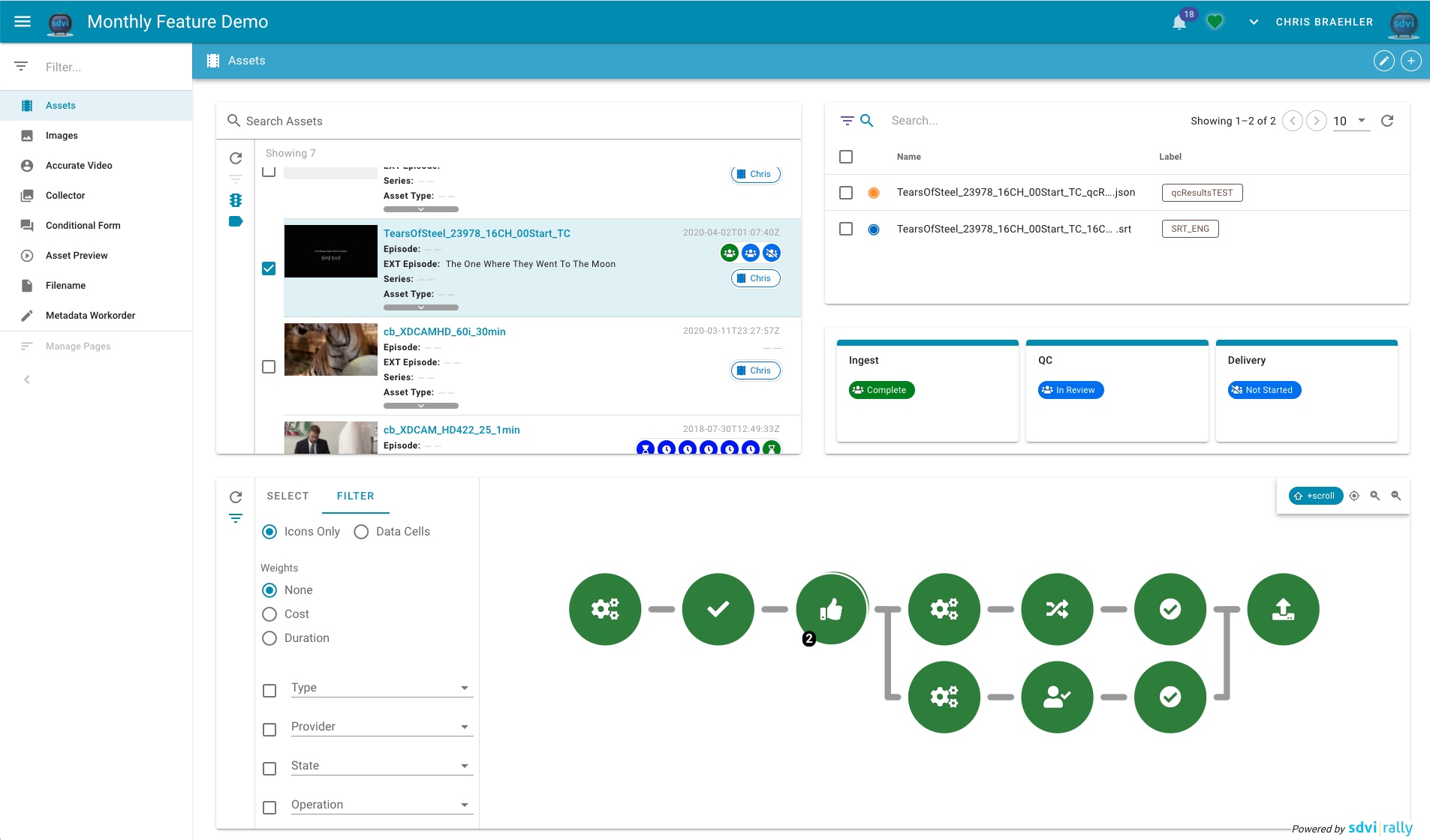 Rally Gateway - SDVI