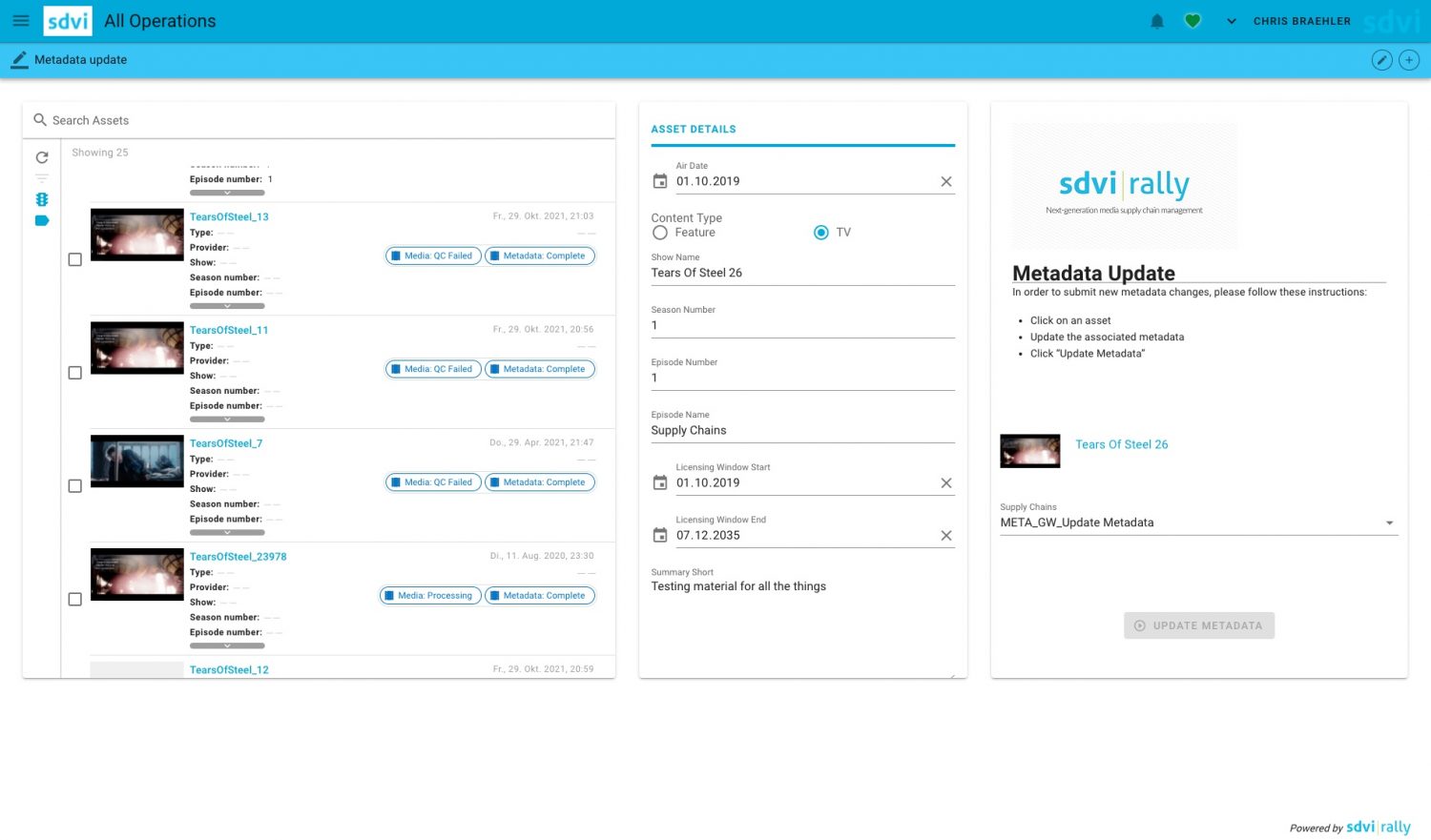 Rally Gateway - SDVI